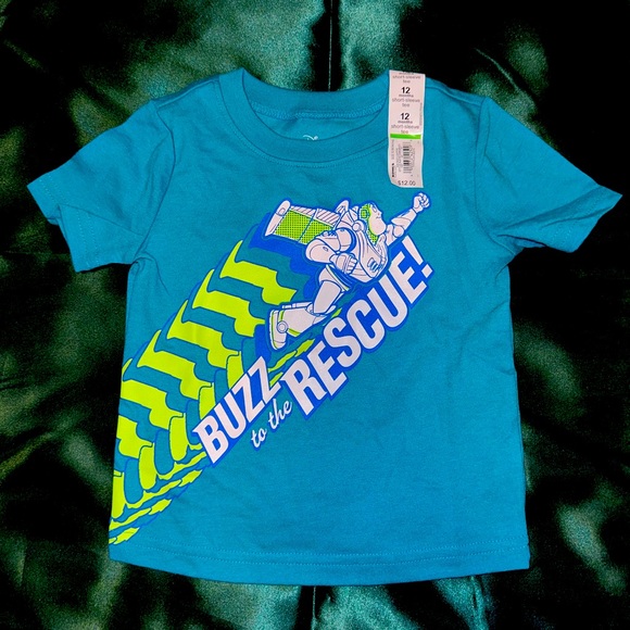 Disney | Shirts & Tops | Disneypixar Buzz Lightyear Tee Boys Sz 2 ...
